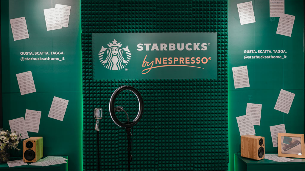 Starbucks® by Nespresso® arriva a Sanremo. Mirror firma il pop-up e l ...